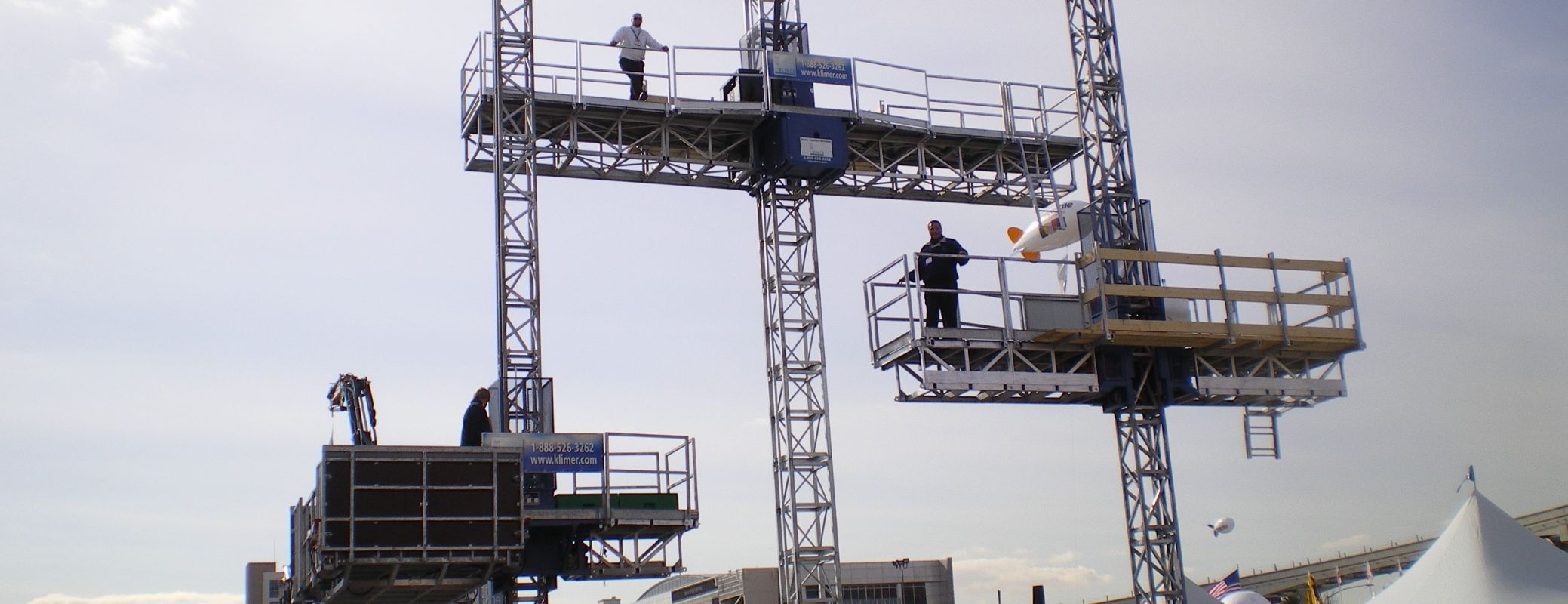 Mast Climbers - Klimer Mast-Climbing Work and Transport Platforms